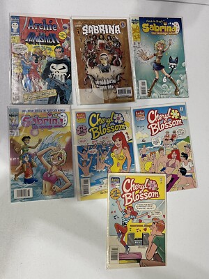 Archie Comic Lot Archie Meets The Punisher Cheryl Blossom RC Racers ...
