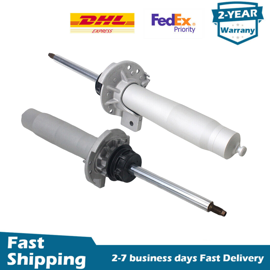 Pair Front LH RH Shock Absorber Struts w/EDC For 2015-20 BMW M3 M4 F80 ...