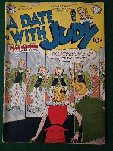 A Date With Judy Comic No.11 1949 DC Golden Age Comic | eBay