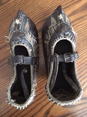 Ethnic Yemenite Jewish Woman's Shoes San'a Yemen Judaica Judaism ...
