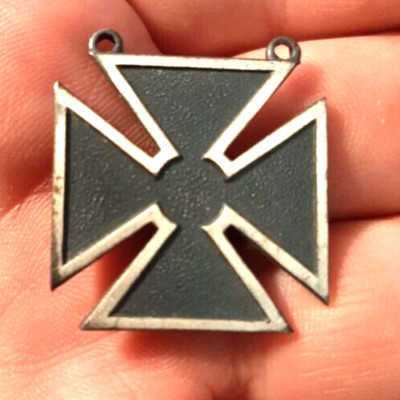 Vintage Metal Cross WW II Related Symbol Piece Pinback | eBay