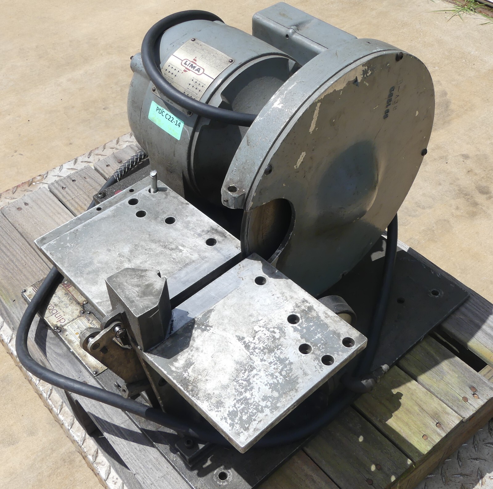 Leonard Tube Master 2C Tube & Pipe Finishing Mach +Aeroquip Hose Cut ...