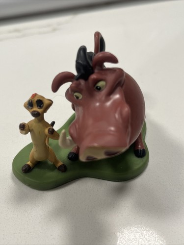 The Disney Store The Lion King Pumba & Timon PVC 2” Toy Figure Cake ...