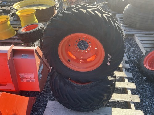 Rear 31x15.50-15 Bar/Turf Tire & Rims for Kubota B7410 B7510 B7610 ...