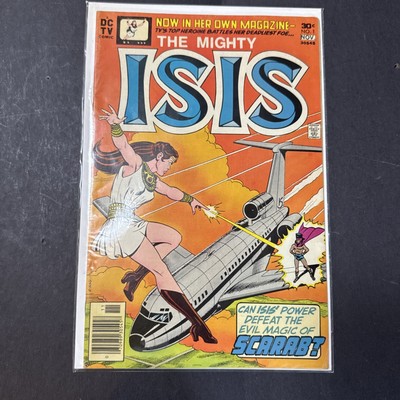 The Mighty Isis #1 VF+ 7.5 First Appearance Of Scarab Comic 1970s DC ...