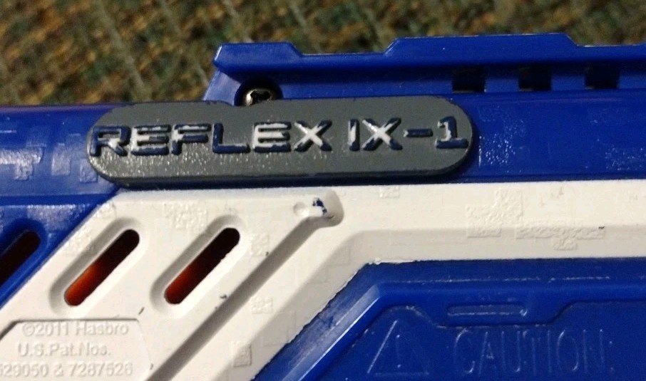 NERF N-Strike Elite Reflex IX-1 Blaster Eliminator Pistol Pocket Small ...