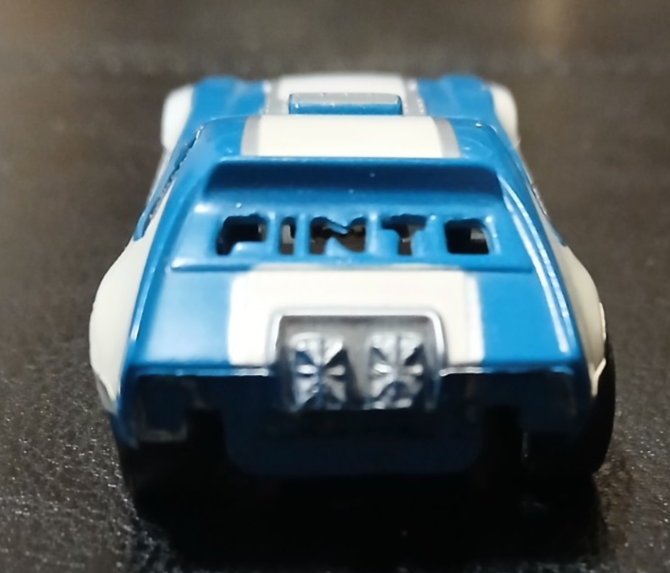 Aurora AFX Ho Slot Car Blue & White Ford Pinto Funny Drag Car. No Back ...