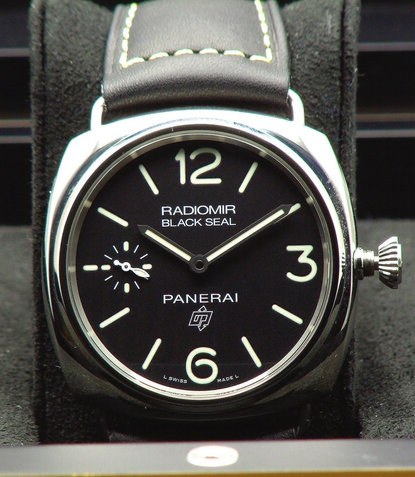 Panerai Radiomir Black Seal 3 Days 45 mm Polished Steel Watch PAM00754 ...