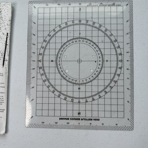 Vintage Weems & Plath Square COURSE PLOTTER- #555 Navigation - Read | eBay