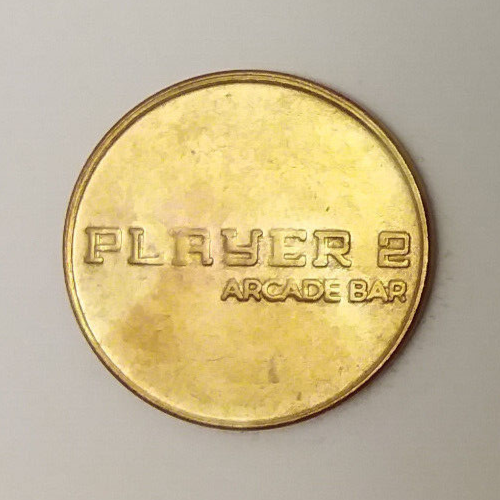 Player 2 Arcade Bar Appleton, WI Game Token 24mm | eBay