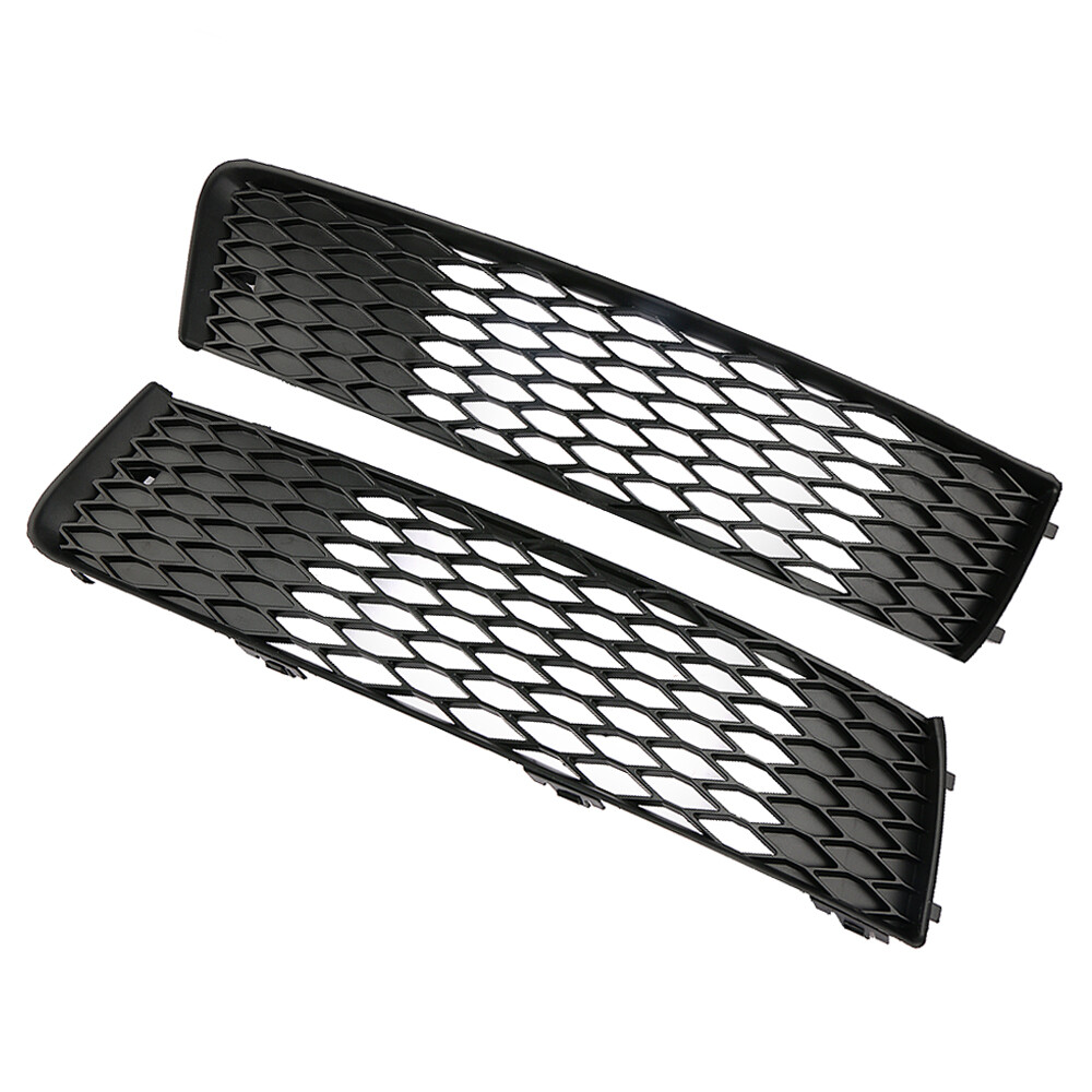 2X Front Bumper Honeycomb Grilles for Audi Q7 10-15 4L0807697B ...