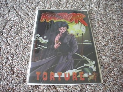 RAZOR TORTURE #0 CHROMIUM WRAPAROUND SPECIAL LONDON NIGHT COMICS | eBay UK