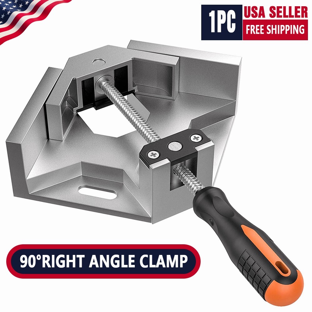 1 Set 90 Degree Right Angle Clip Clamps Corner Holders Woodworking Hand ...