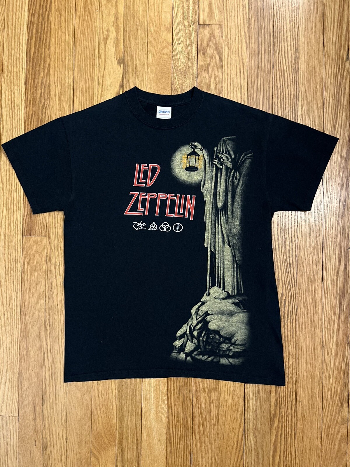 Led Zeppelin ZOSO - Stairway To Heaven Rock Band T Sh… - Gem