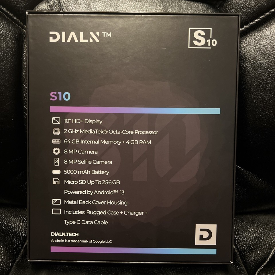BRAND NEW - DIALN S10 Tablet 4G + WIFI - 64 GB & 4GB RAM - T-Mobile ...