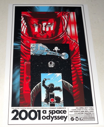 2001 A Space Odyssey Stanley Kubrick Alternate "Rectangles" Poster ...