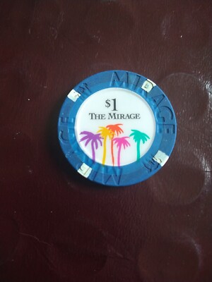 $1 Las Vegas Mirage Obsolete Casino Chip | eBay