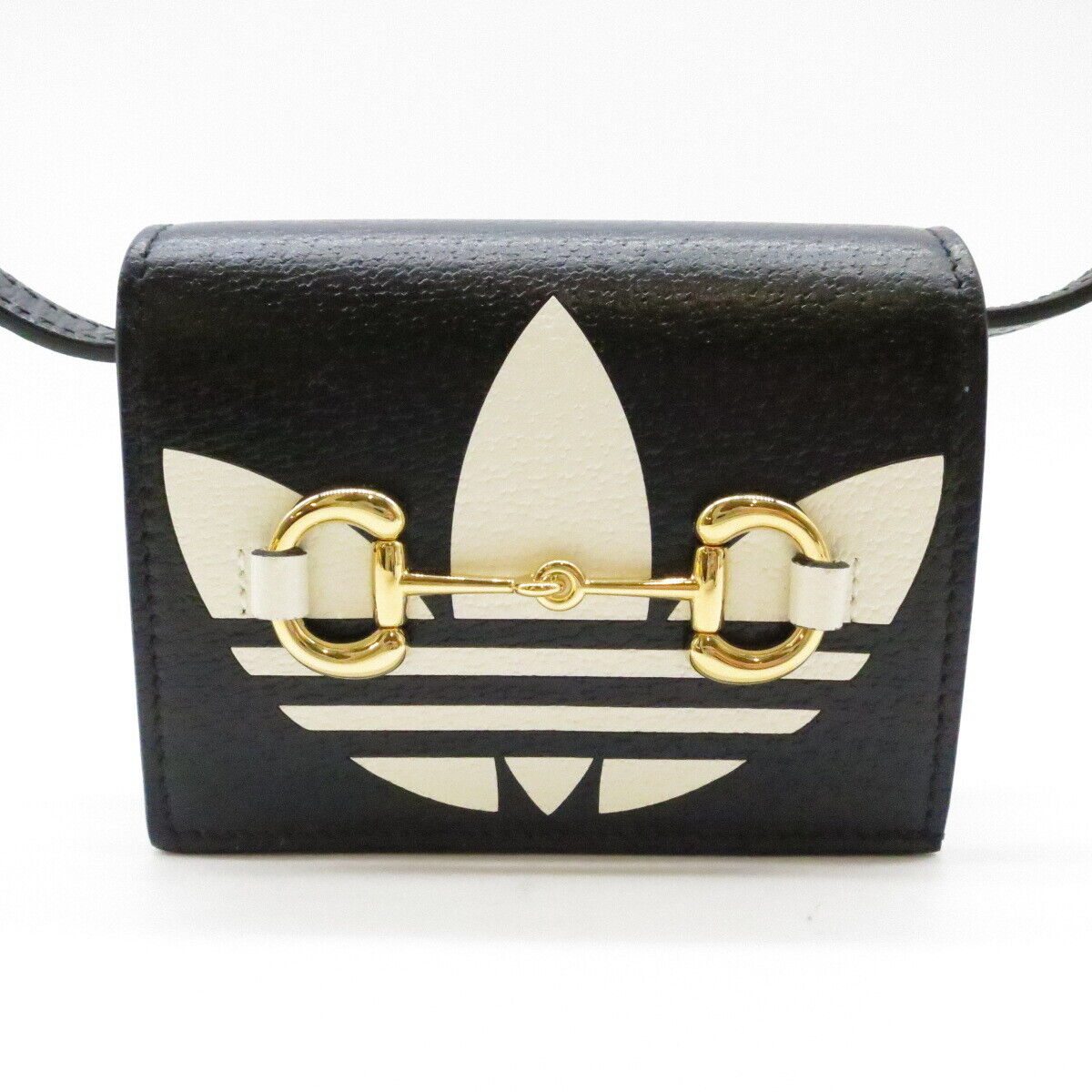 Auth GUCCI Gucci x Adidas Wallet & Shoulder Bag Horse Bit Auth GUCCI Gucci x Adidas Wallet & Shoulder Bag Horse Bit