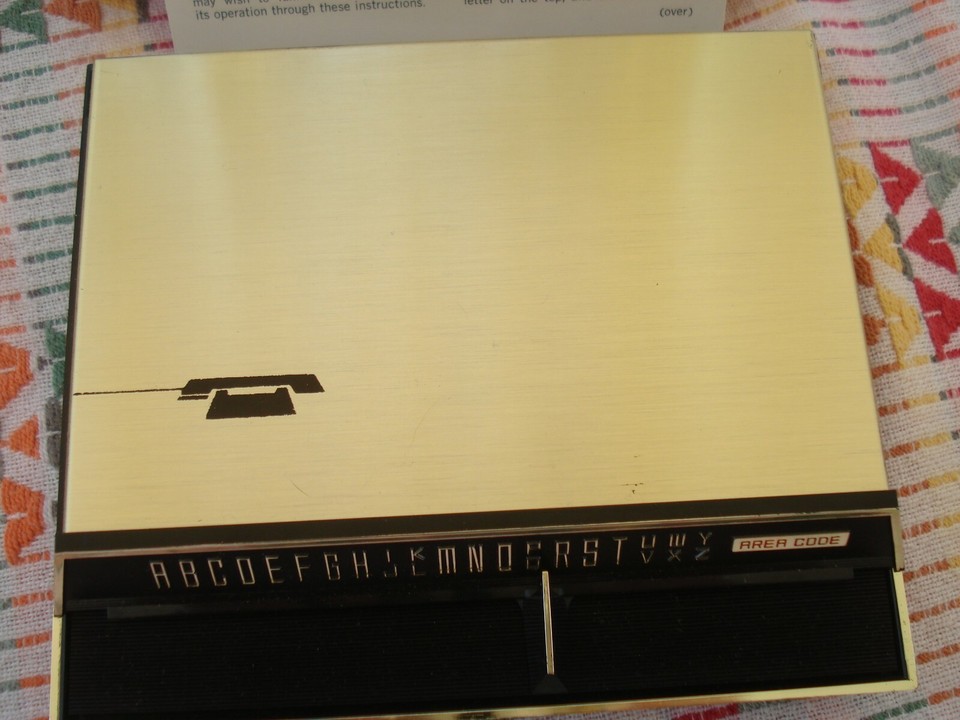 Vintage Park Sherman Telephone Address Directory (MIB) | eBay