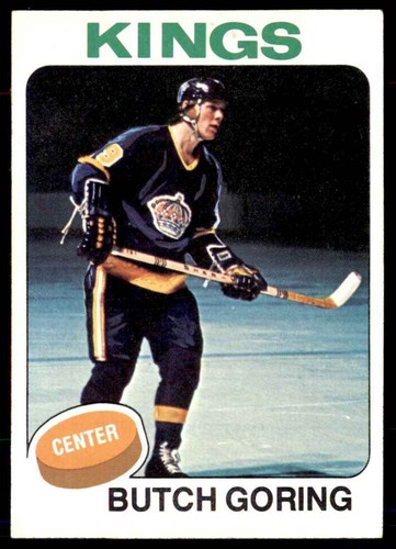 1975-76 Topps Butch Goring Los Angeles Kings #221 | eBay