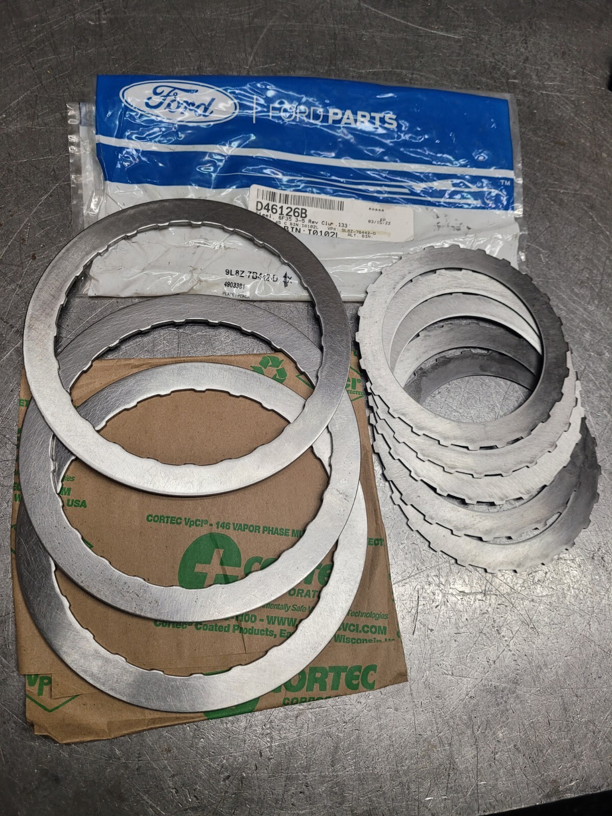 FORD 6F35 (6 Speed FWD) 2009-UP 3-5 Steels and 4-5-6 Steel Set OEM | eBay