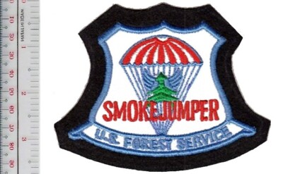 Smokejumper Airborne Firemen US Forest Service USFS Wings Patch No ...