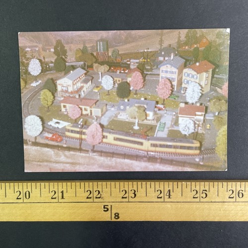 Vintage 1980s Very Detailed Model Train Set Locomotive Set Photo Lot Of ...