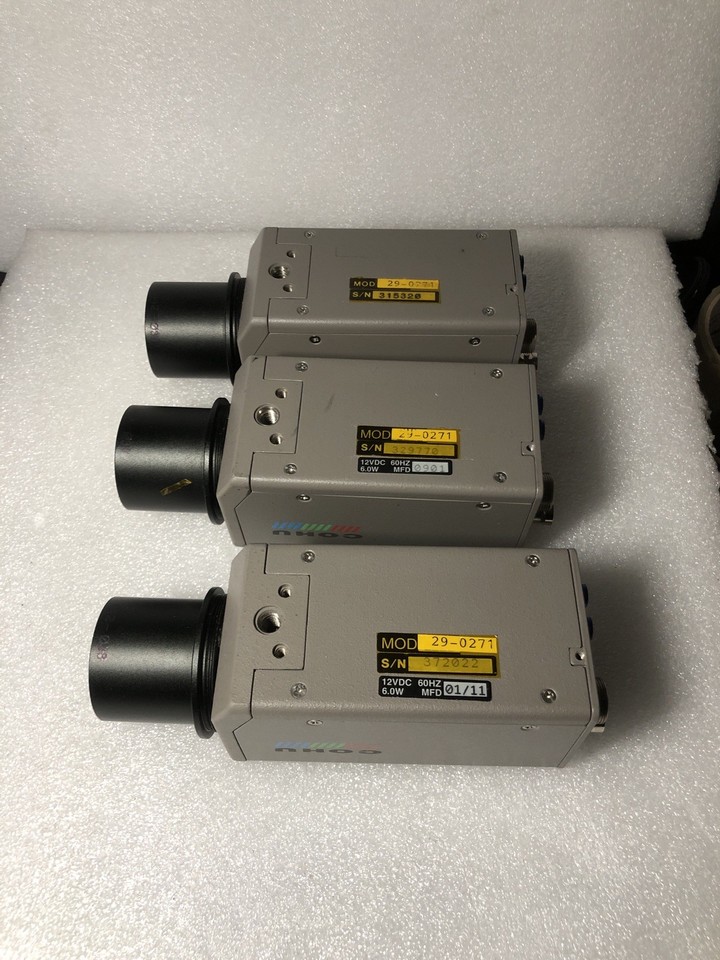 COHU 29-0271 Camera KLA Tencor F5x Semi Wafer Thin Film Inspection Good ...