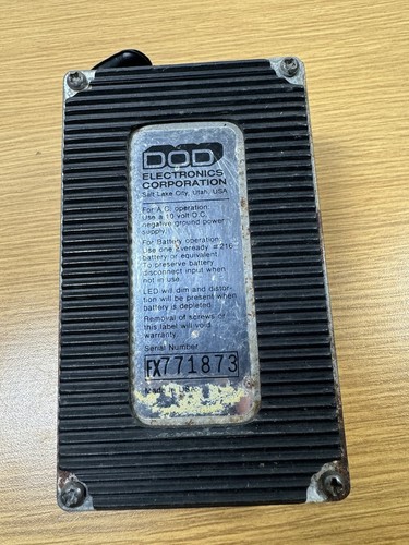 Vintage DOD FX50 Overdrive Preamp Guitar Effect Pedal USA | eBay