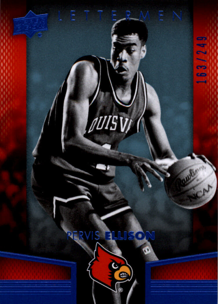 2014-15 Upper Deck Letterman Blue #42 Pervis Ellison | eBay