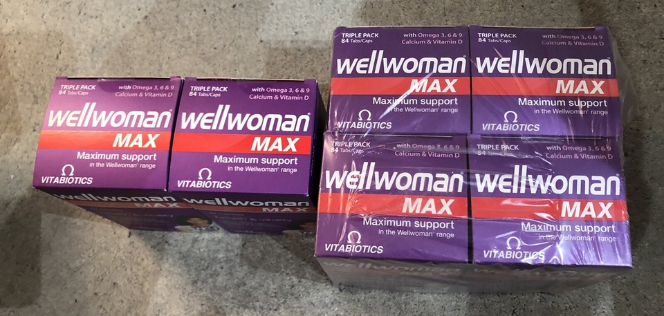 Vitabiotics Wellwoman Max 84 Tablets Capsules FREE POSTAGE | eBay UK
