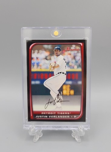 Justin Verlander 2008 Bowman #106 Tigers Astros in One Touch Slab ...