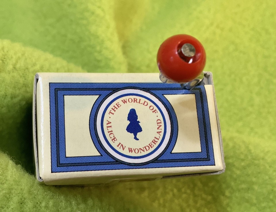 Vintage Lot 2 World of Alice in Wonderland & Humpty Dumpty Music Boxes ...