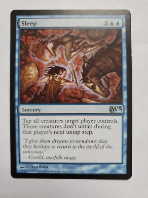 MTG Magic The Gathering Card Sleep Sorcery Blue M13 | eBay