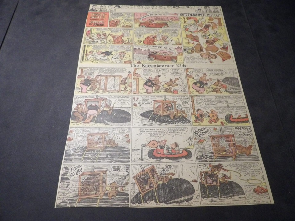 Thimble Theatre (Popeye) by Elzie Segar - Jan 21, 1934 - Full-Size ...