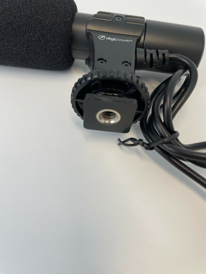 Digipower Microphone Sound Recording for Tripod iPhone Samsung digital ...