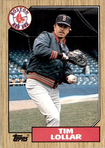 1987 Mint _ Topps Tim Lollar Boston Red Sox #396 | eBay