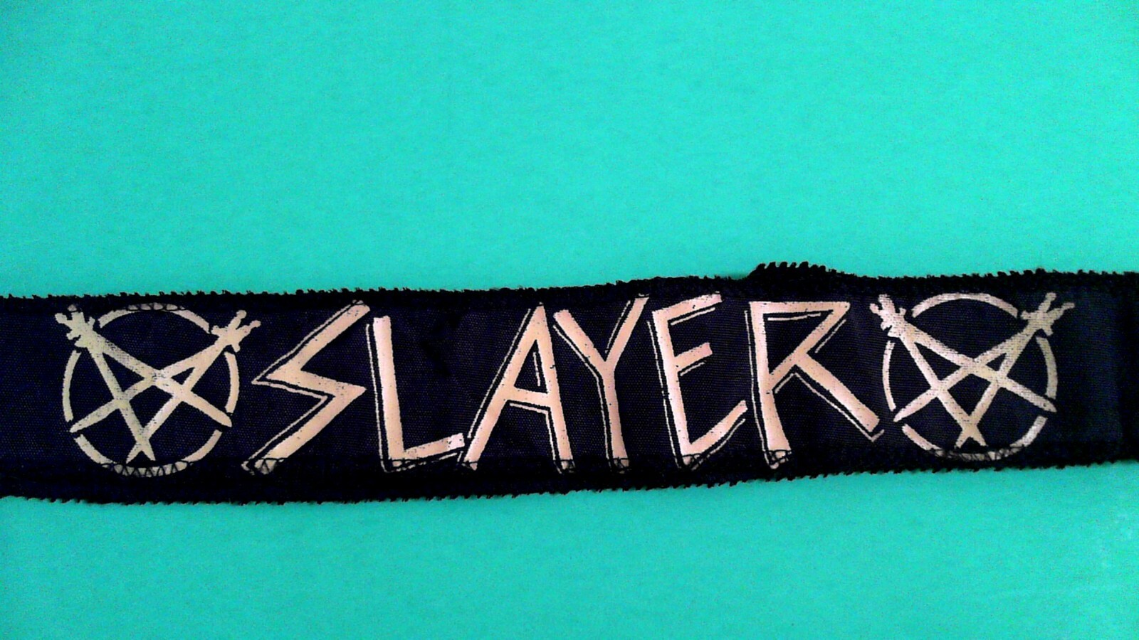 RARE Vintage Slayer Band Headband! Thrash Metal Big 4 Metallica ...