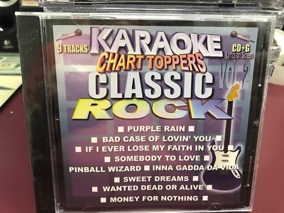 Chart Toppers Karaoke KCT 021 Classic Rock Vol 2 CDG Multiplex Sealed ...