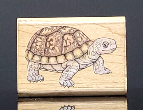 Rubber Stampede Turtle Wood Mounted Rubber Stamp A846D Nature Wildlife ...
