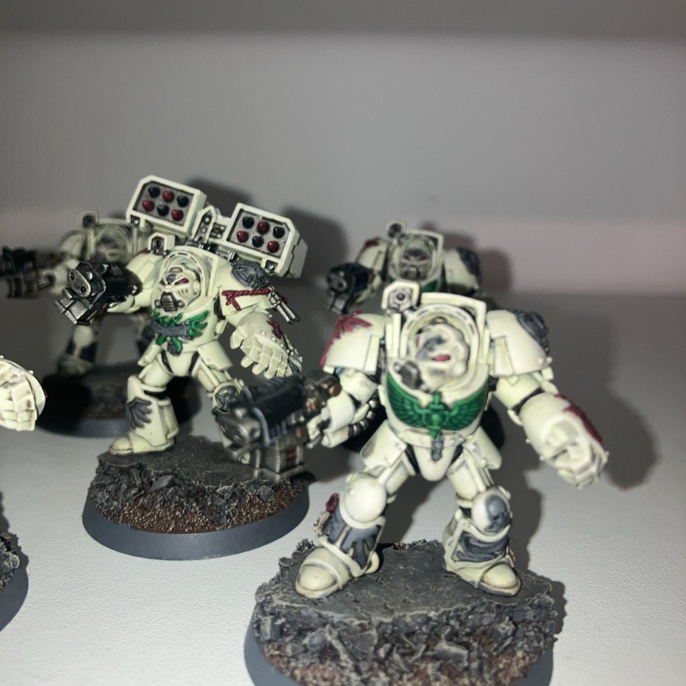 Games Workshop Warhammer 40k Deathwing Terminators X 10 Pro Painted | eBay