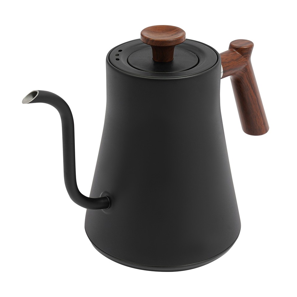 1200W Electric Gooseneck Coffee tea Kettles 900ml Hot Water Boil Kettle ...
