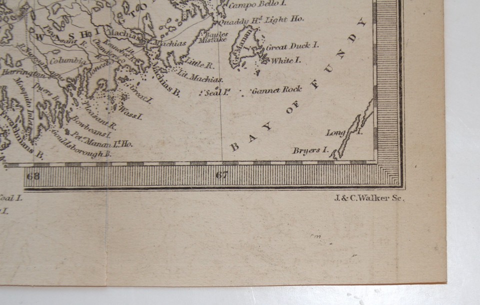 Baldwin and Cradock 1832 Map of North America | eBay