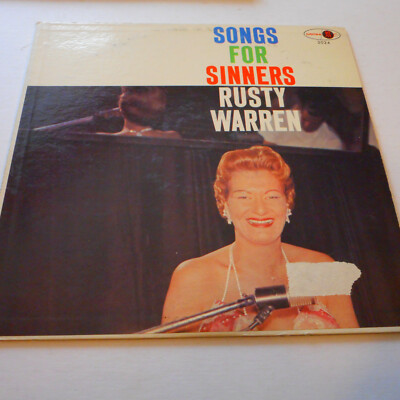 Rusty Warren Songs For Sinners Comedy Vinyl LP | eBay