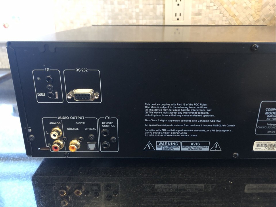 Integra CDC 3.4 6-Disc Carousel CD Player Perfect Working Condition | eBay