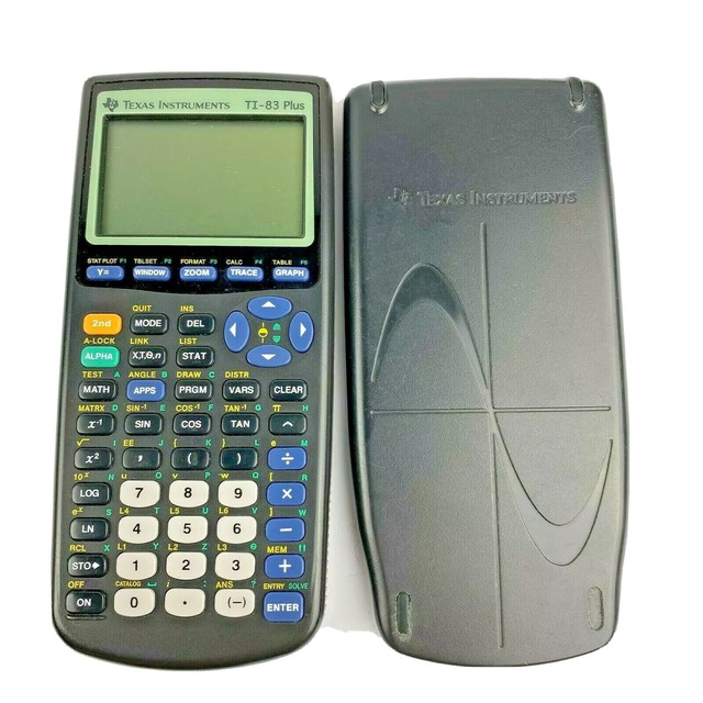 Texas Instruments Plus Graphing Calculator T1-83 Tested. See Pics! | eBay