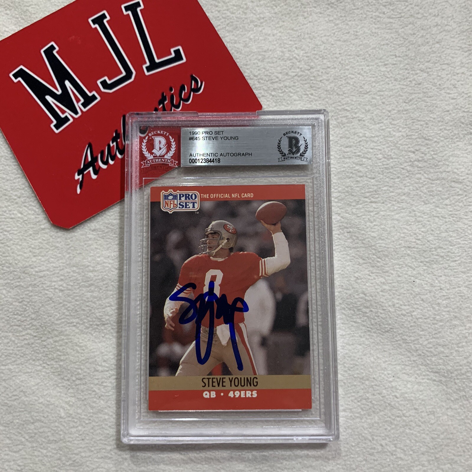 Steve Young Autographed Memorabilia | Signed Photo, Jersey ...