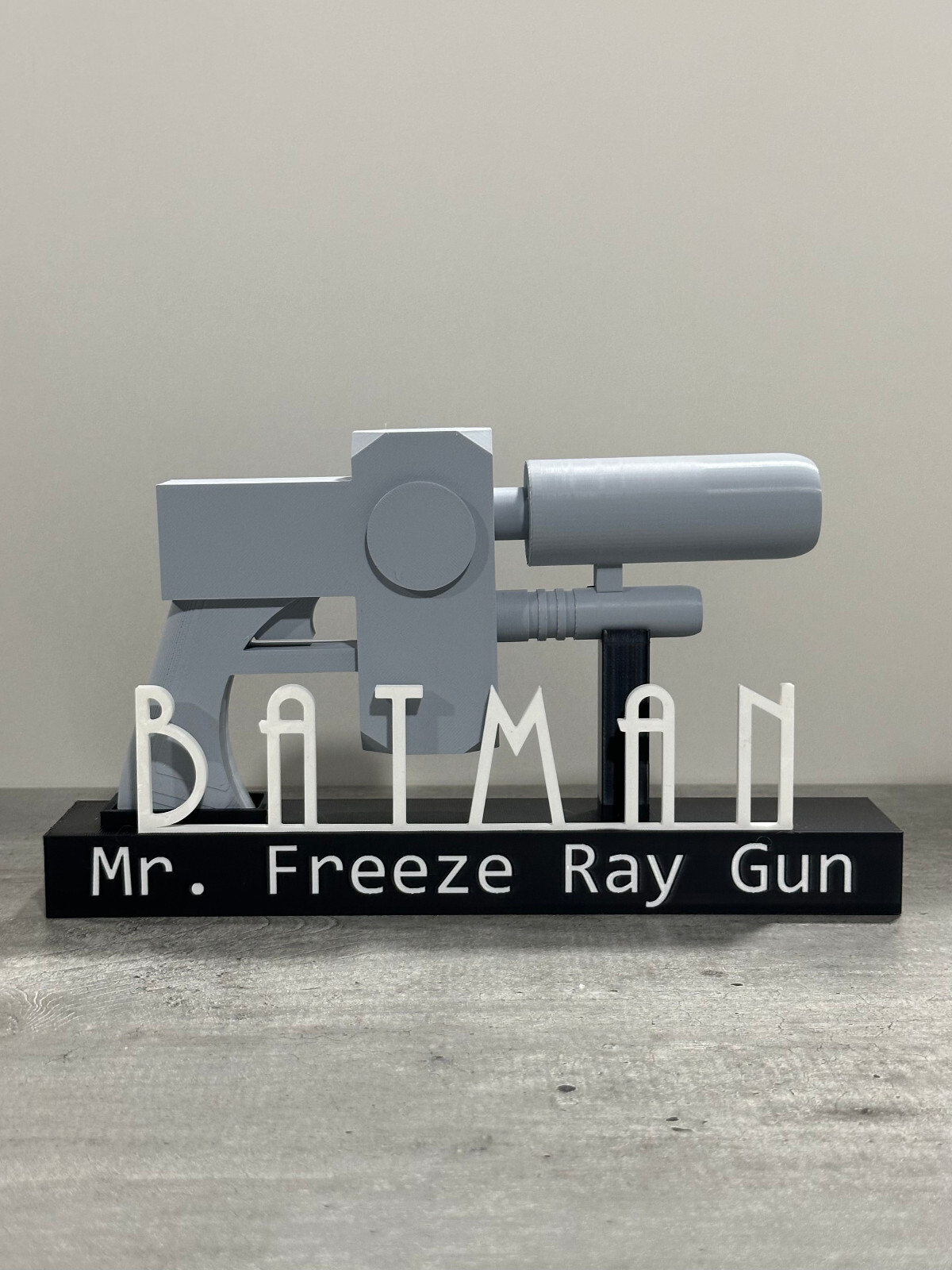 Batman The Animated Series: 3D Printed Mr Freeze Ray Gun Prop | eBay