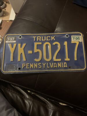 Vintage Pennsylvania Keystone State Car Truck Vehicle License Plate | eBay