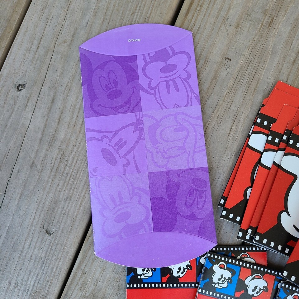 New The Disney Store 12 Empty Gift Boxes Mickey Mouse Film Strip | eBay